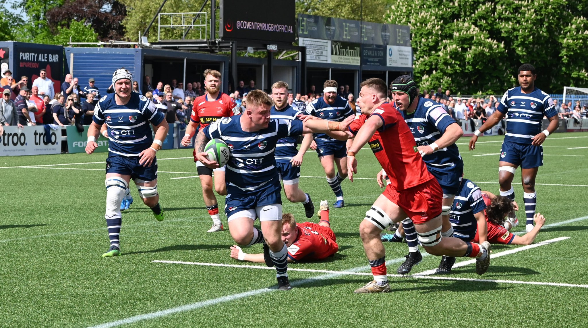 Match Report: Coventry Rugby 27-31 Doncaster Knights (62-53) - Coventry ...