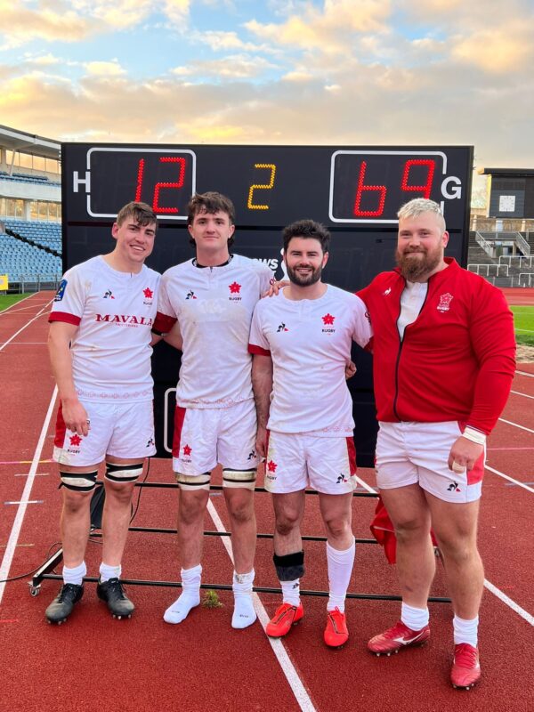 George Hallam makes debut for Switzerland - Coventry Rugby