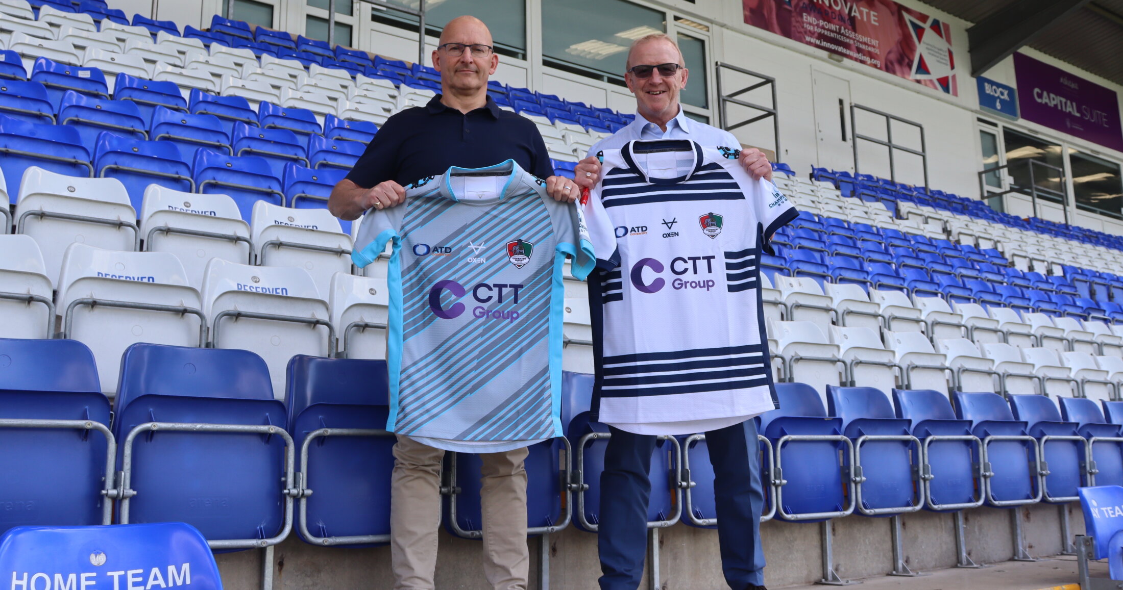 CTT Group to continue as Coventry Rugby’s Main Club Partner for the ...