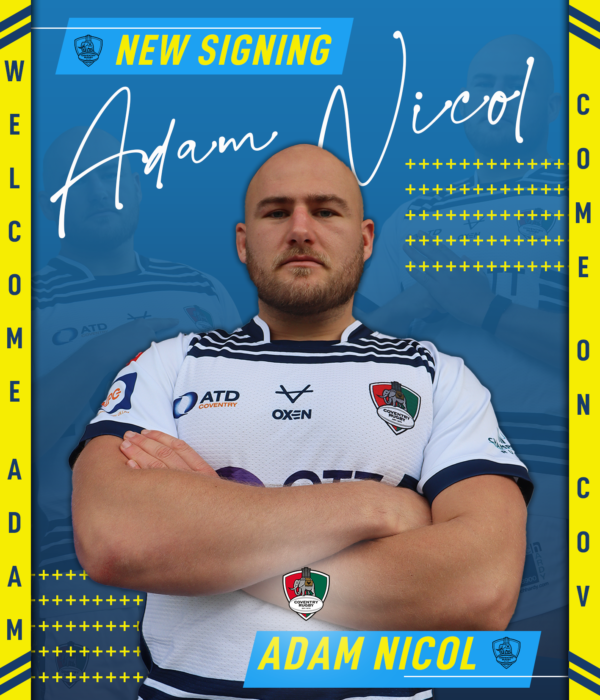Adam Nicol joins Coventry Rugby - Coventry Rugby