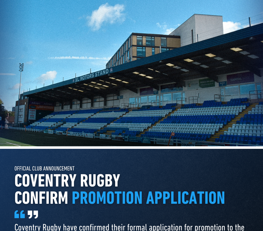 Coventry Rugby - Your City. Your Club. Your Venue. Your Coventry.