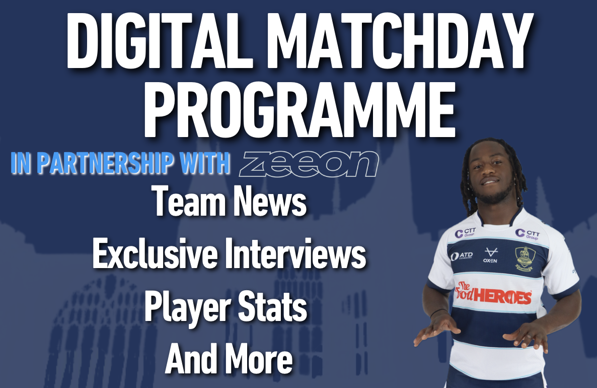 Digital Match Day Programme | Nottingham Rugby - Coventry Rugby